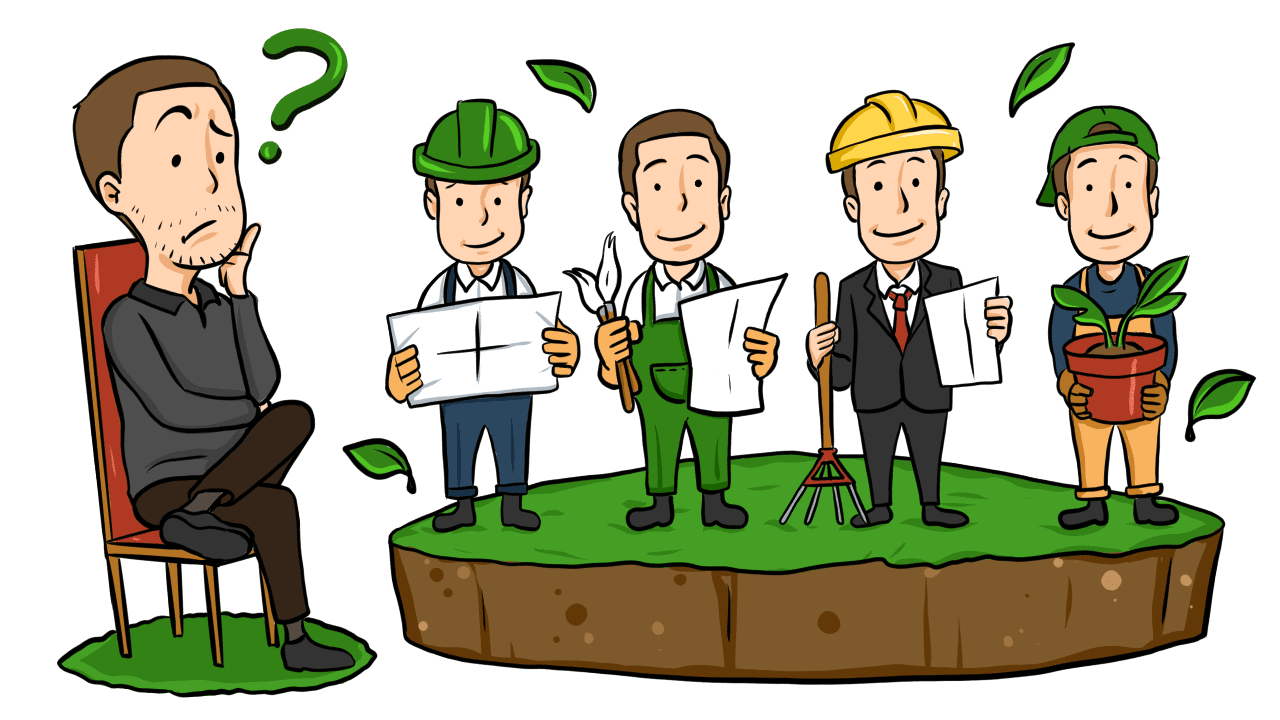 Types of Landscapers - Landscaper Leads